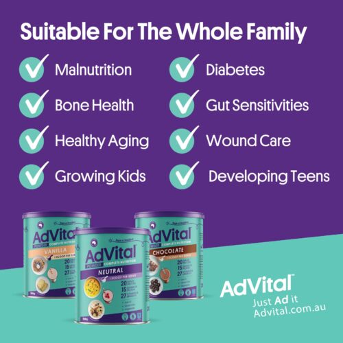 AdVital Nutritionally Complete Neutral Powder