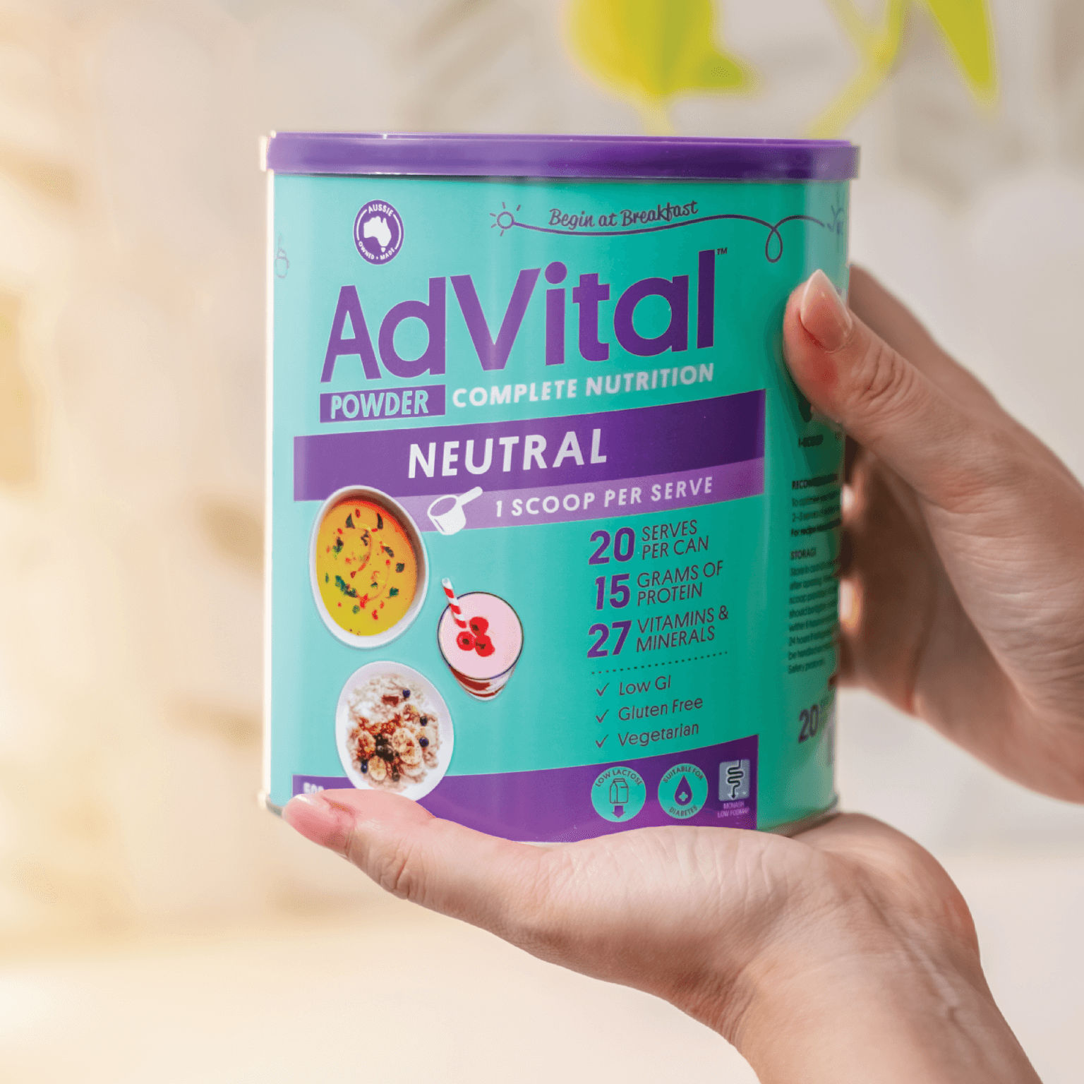 AdVital Nutritionally Complete Neutral Powder
