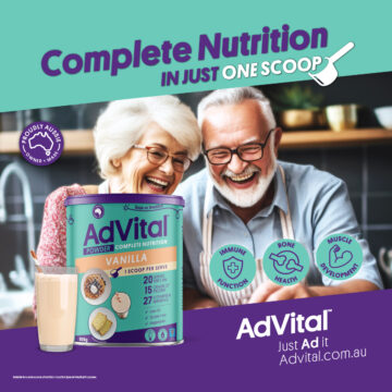 AdVital Nutritionally Complete Vanilla Powder