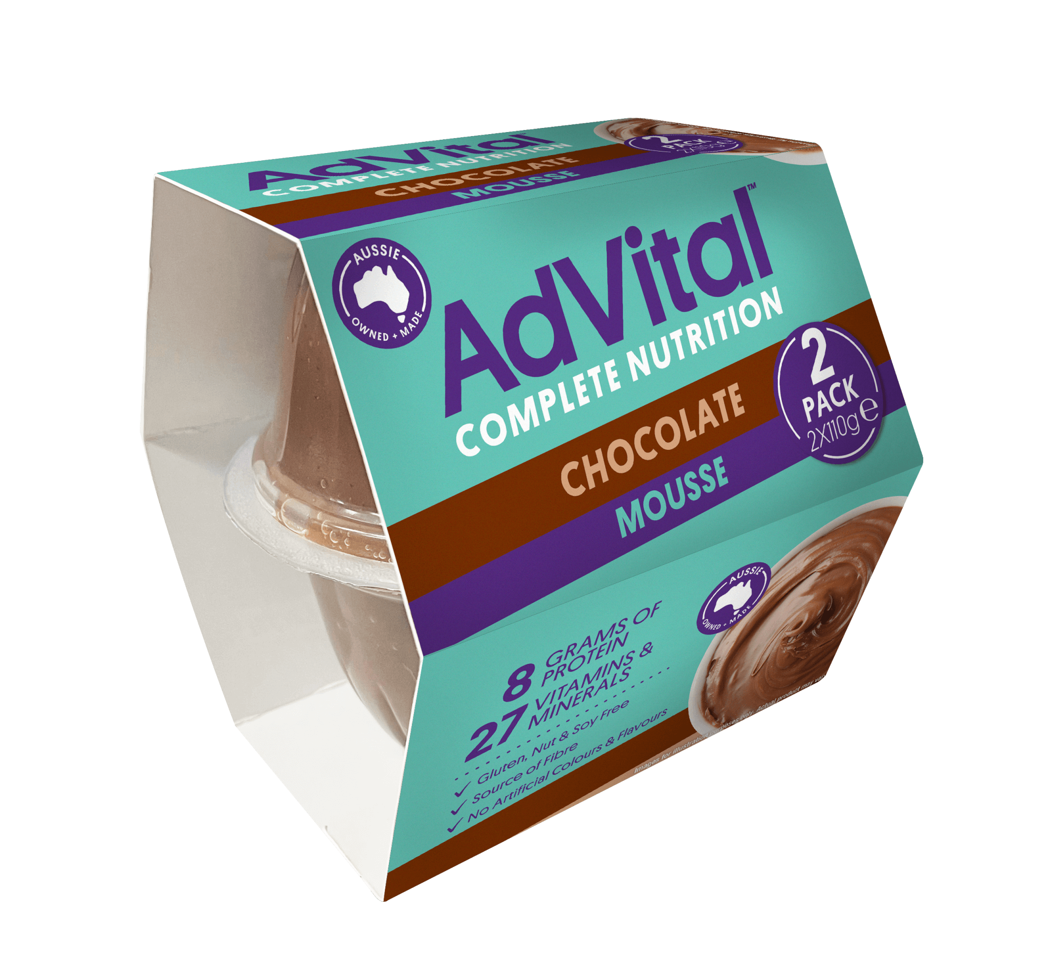 Chocolate Mousse Nutritionally Complete | AdVital