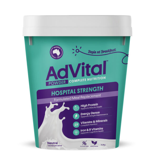 AdVital Hospital Strength Meal Replacement Neutral Powder